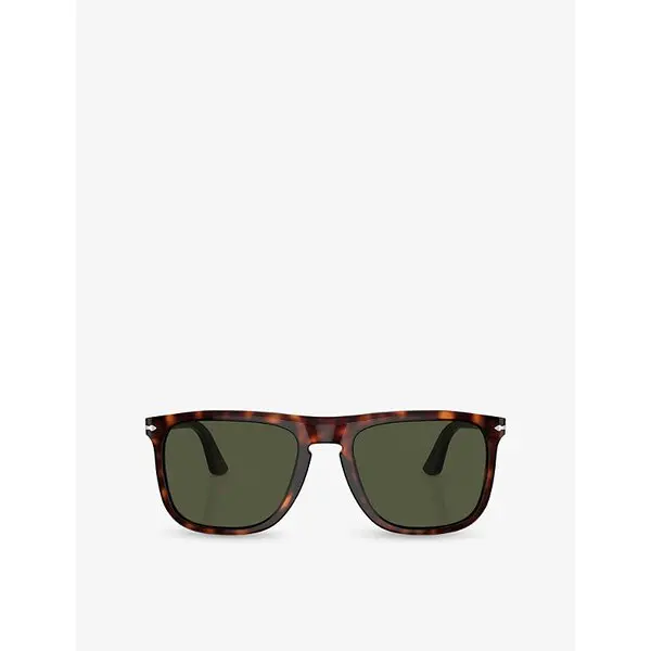 Persol Po3336s Pilot-frame Sunglasses - Brown