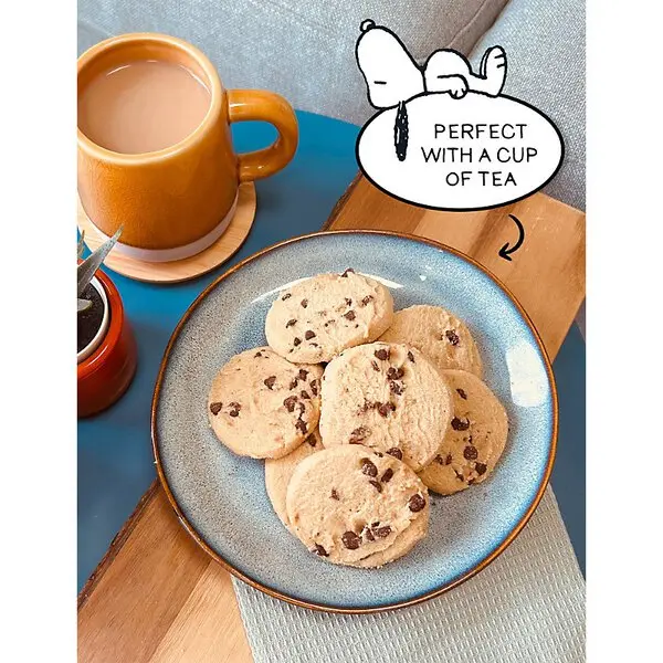 SNOOPY Chocolate Chip Cookies & Breakfast Tea Tin 270g