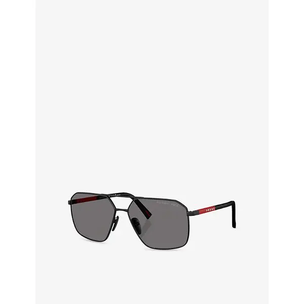 Prada Ps A50s Polarized Sunglasses - Black