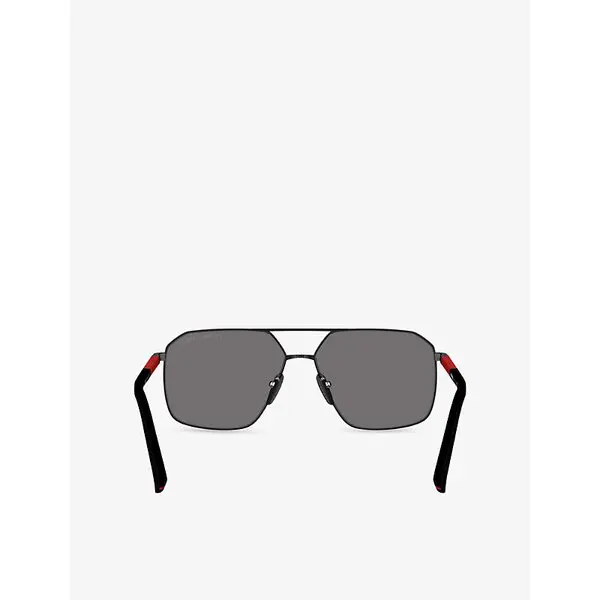 Prada Ps A50s Polarized Sunglasses - Black