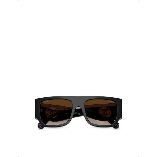 Chanel Ch5549 Square-frame Sunglasses - Black