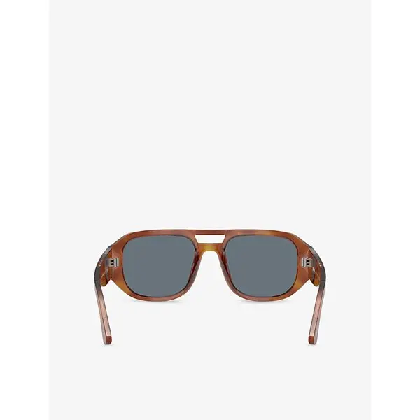 Persol Po3373s Pilot-frame Sunglasses - Brown