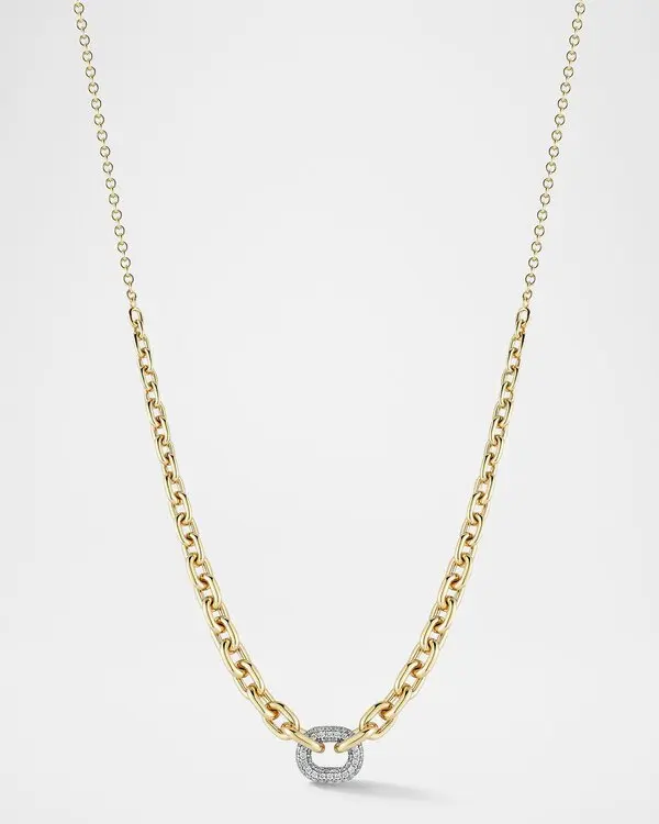 Walters Faith Morrell Diamond Link Necklace - Yellow Gold