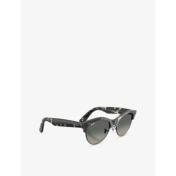 Ray-ban Rb2341 Clubmaster Sunglasses - Brown