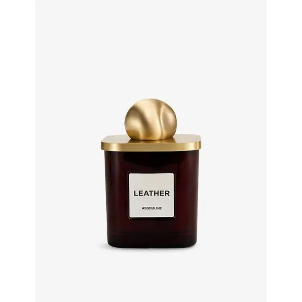 Assouline Leather Scented Candle 260g