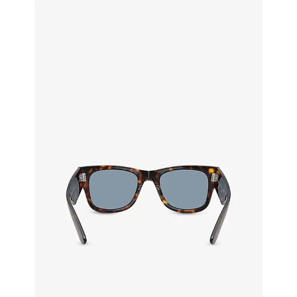 Ray-ban Mega Wayfarer Square-frame Propionate Sunglasses - Brown