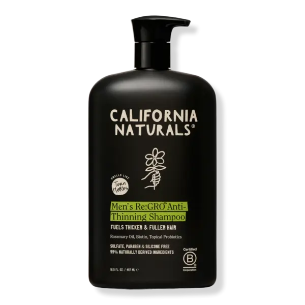 CALIFORNIA NATURALS Re:gro Anti-thinning Shampoo - One-color