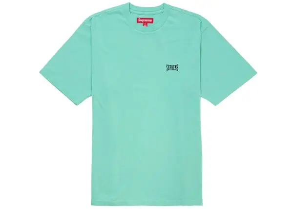 Supreme Warm Up Washed Short Sleeve Top - Green