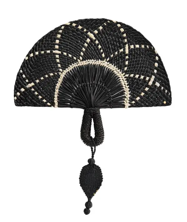 Cuyana Palma Hand Fan - Black