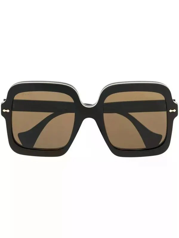 Gucci Oversize Square-frame Sunglasses - Black