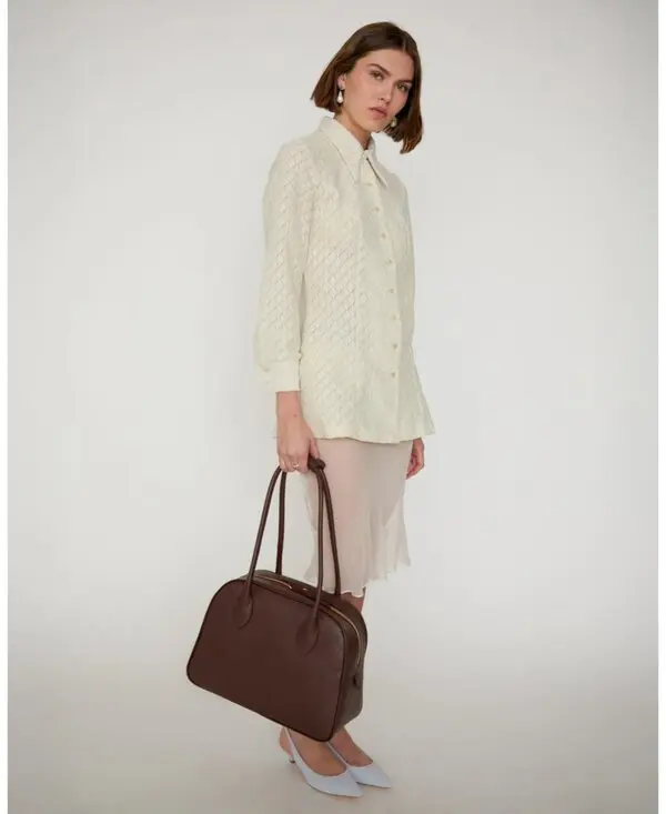 HYER GOODS La Autostrada Tote Bag - Brown