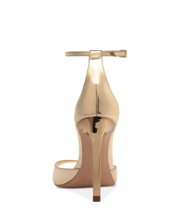 Schutz Scarlett Sandals - Platina