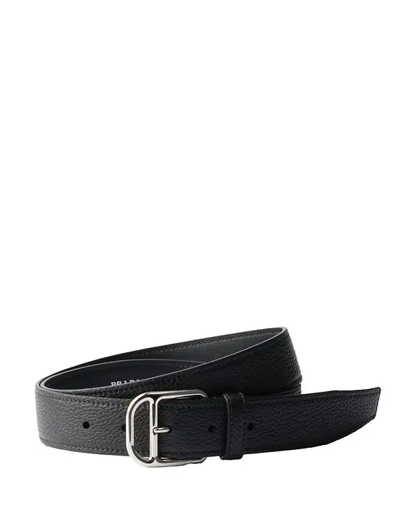 Prada Leather Belt - Black