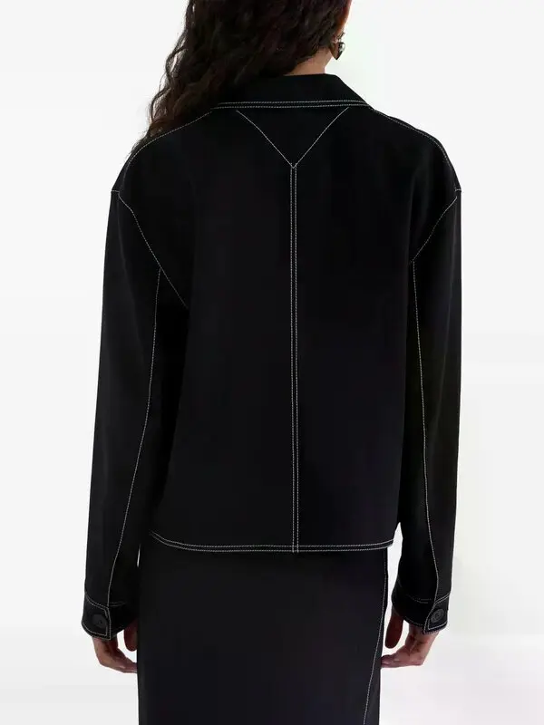 Karl Lagerfeld Contrast-stitching Blazer