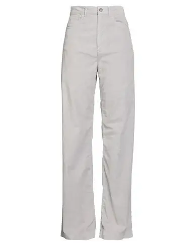 Emporio Armani Wide-leg Corduroy Pants - Light Grey