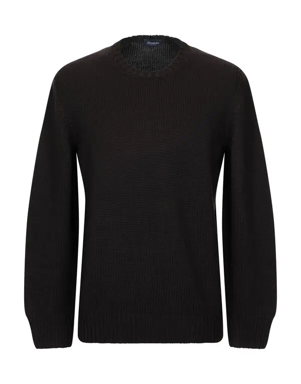 DRUMOHR Merino Wool Sweater - Brown