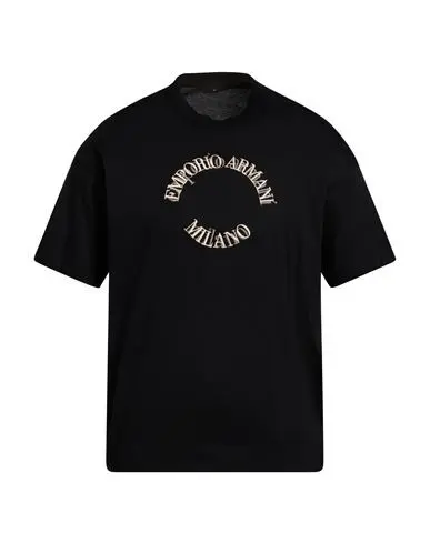 Emporio Armani T-shirt Ivory Size Cotton - Black