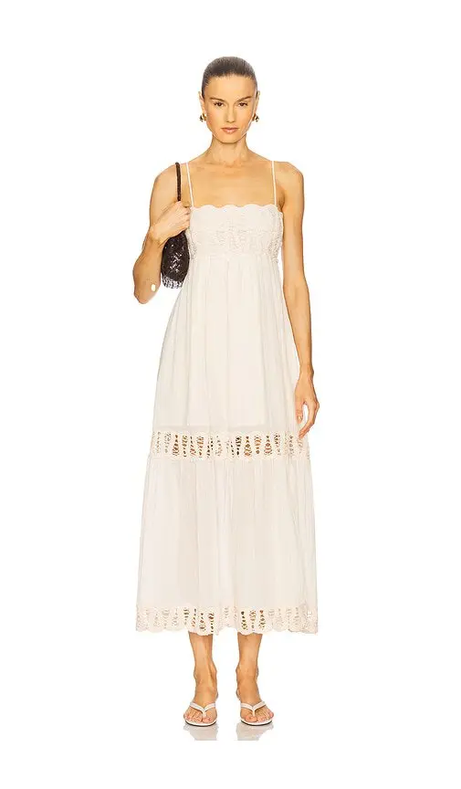 Heartloom Clove Dress With Crochet Detail