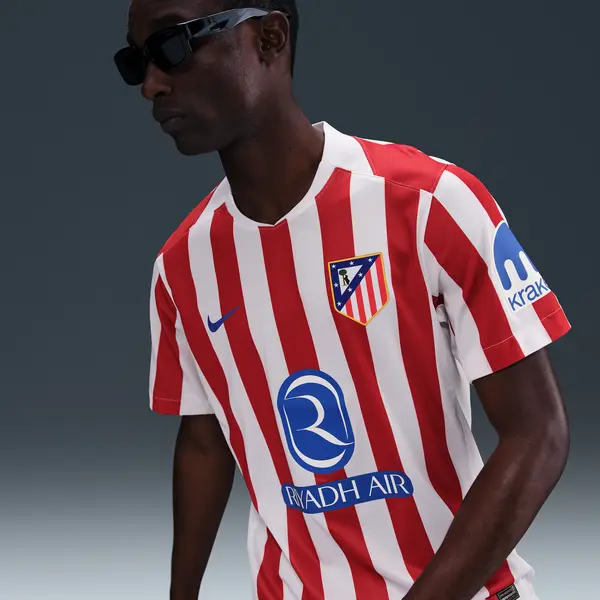 Nike Atlético Madrid 2025/26 Stadium Home Dri-fit Soccer Replica Jersey - Red