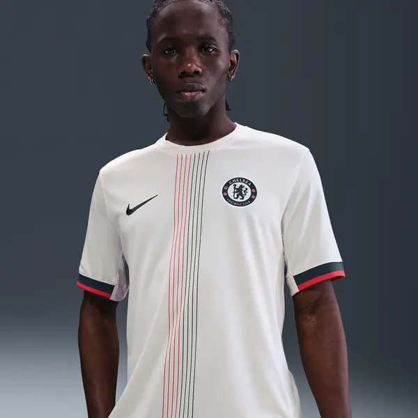 Nike Chelsea Fc 2025/26 Stadium Away Dri-fit Soccer Replica Jersey - Grey