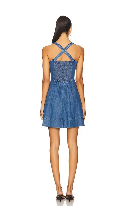 Heartloom Saria Denim Mini Dress