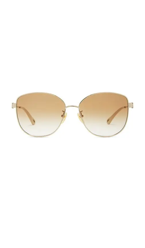 Chloé Cat Eye Sunglasses - Gold