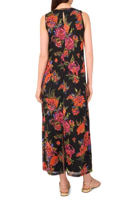 Vince Camuto Floral Keyhole Maxi Tank Dress - Multi