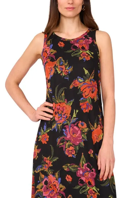 Vince Camuto Floral Keyhole Maxi Tank Dress - Multi