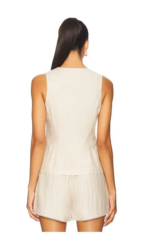 Heartloom Campari Vest - Oat