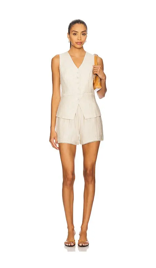 Heartloom Campari Vest - Oat