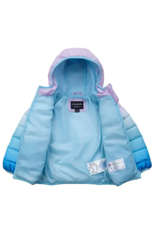 ROKKA&ROLLA Puffer Jacket - Glacier Mist