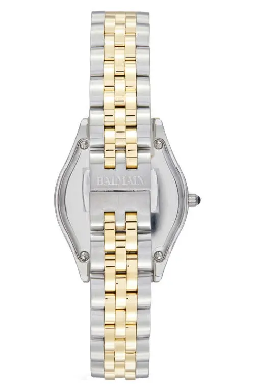 Balmain Two-tone Diamond Bracelet Watch