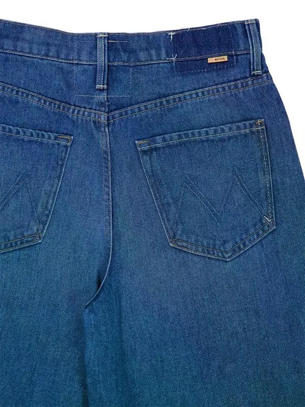MOTHER Wide-leg Jeans