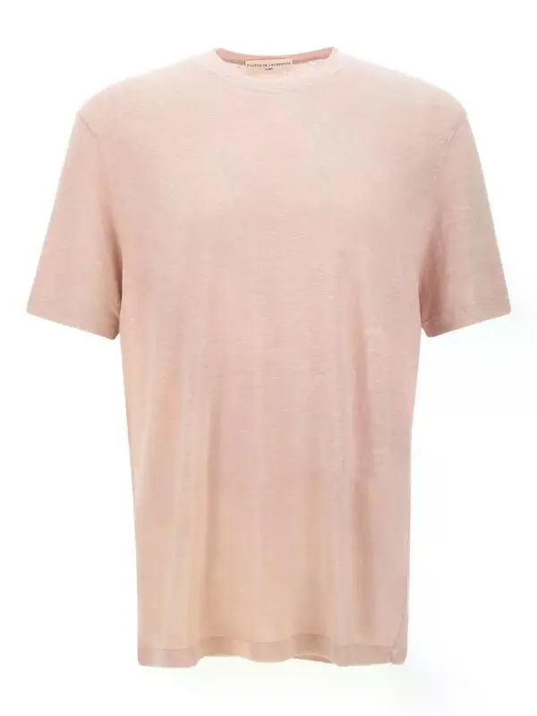 FILIPPO DE LAURENTIIS Crew-neck T-shirt - Pink