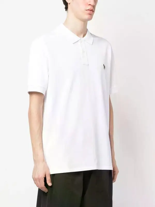 Paul Smith Zebra-patch Short-sleeved Polo Shirt