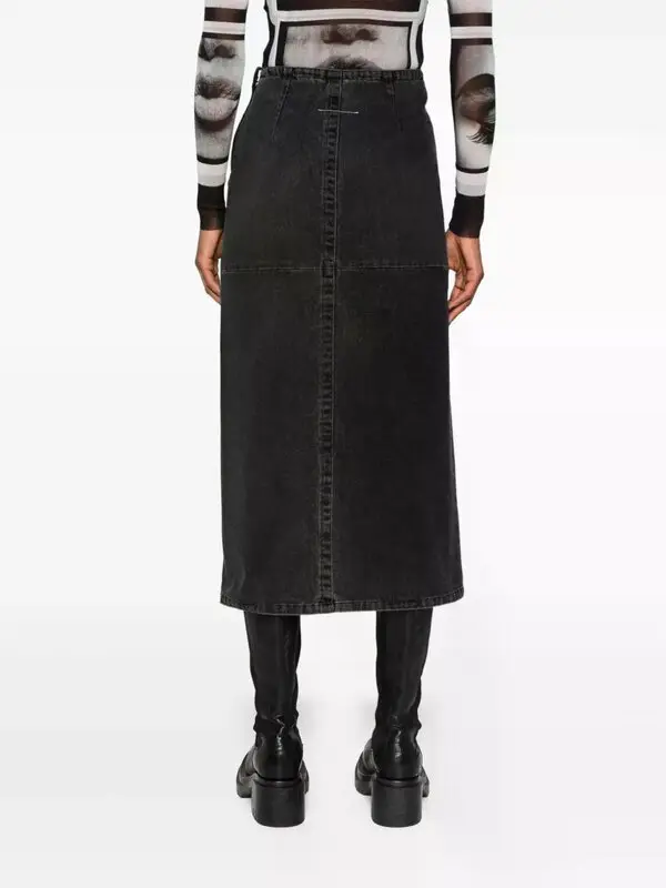 MAISON MARGIELA Denim Midi Skirt