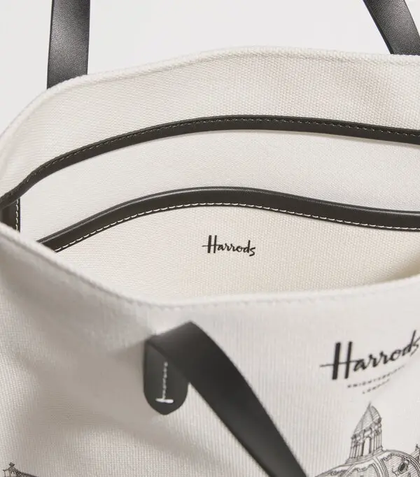 Harrods Building Shopper Bag