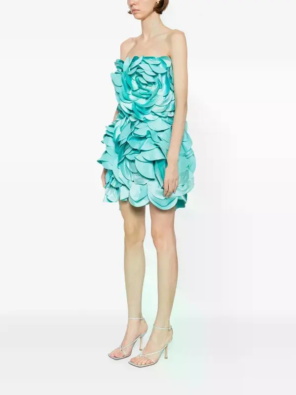 SAIID KOBEISY Floral Mini Dress