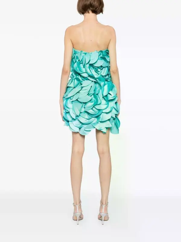SAIID KOBEISY Floral Mini Dress