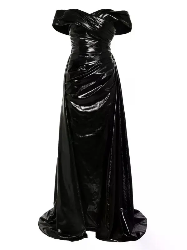 SAIID KOBEISY Strapless Long Dress