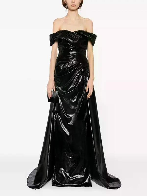 SAIID KOBEISY Strapless Long Dress