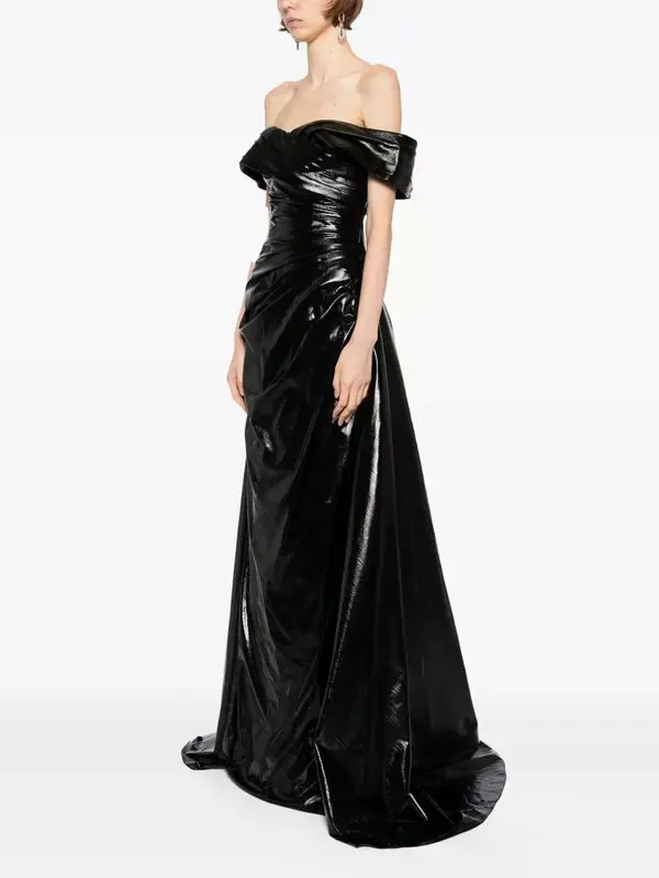 SAIID KOBEISY Strapless Long Dress