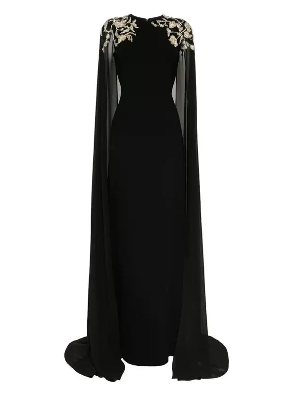 SAIID KOBEISY Embroidered Maxi Dress