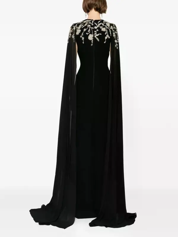 SAIID KOBEISY Embroidered Maxi Dress