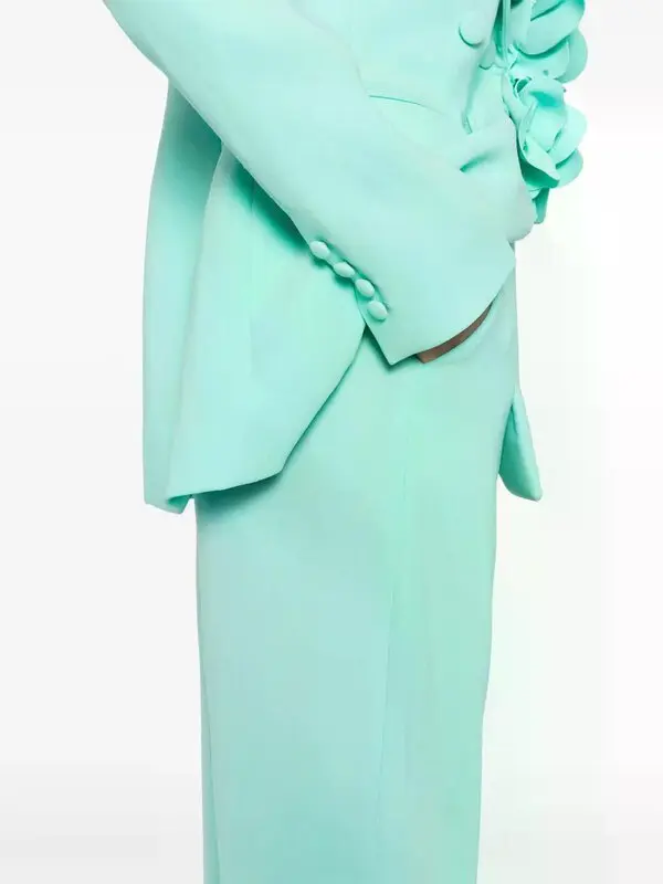 SAIID KOBEISY Tailored Floral Pants
