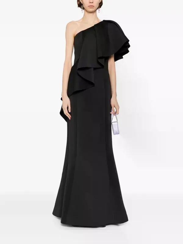 SAIID KOBEISY Ruffled Dress