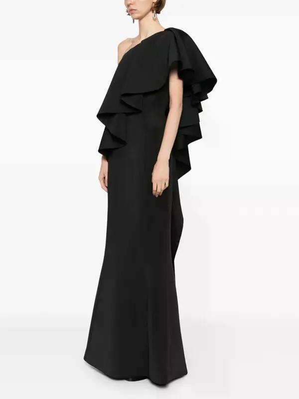 SAIID KOBEISY Ruffled Dress