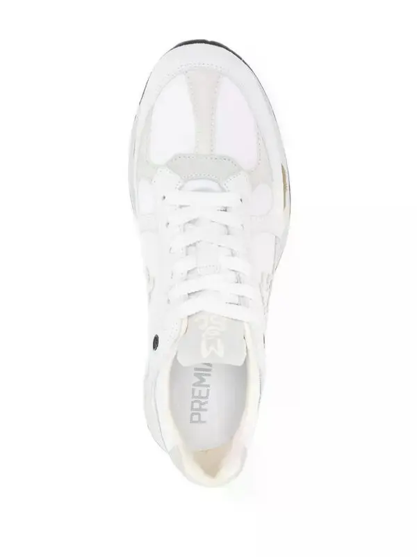 Premiata Mase Panelled Sneakers - Neutrals