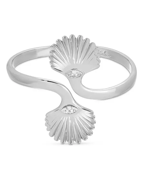 Ettika Santorini Cuff Bracelet - Silver
