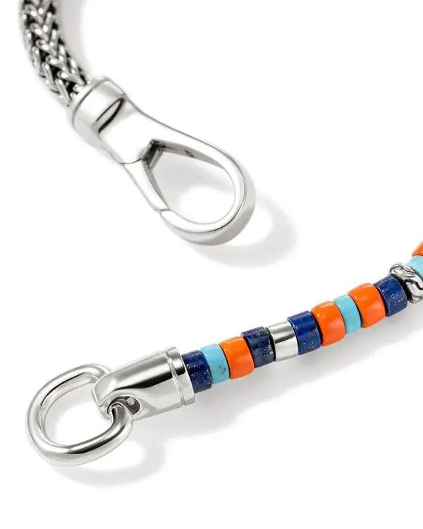 John Hardy Sterling Silver Chain Bracelet - Multi/silver